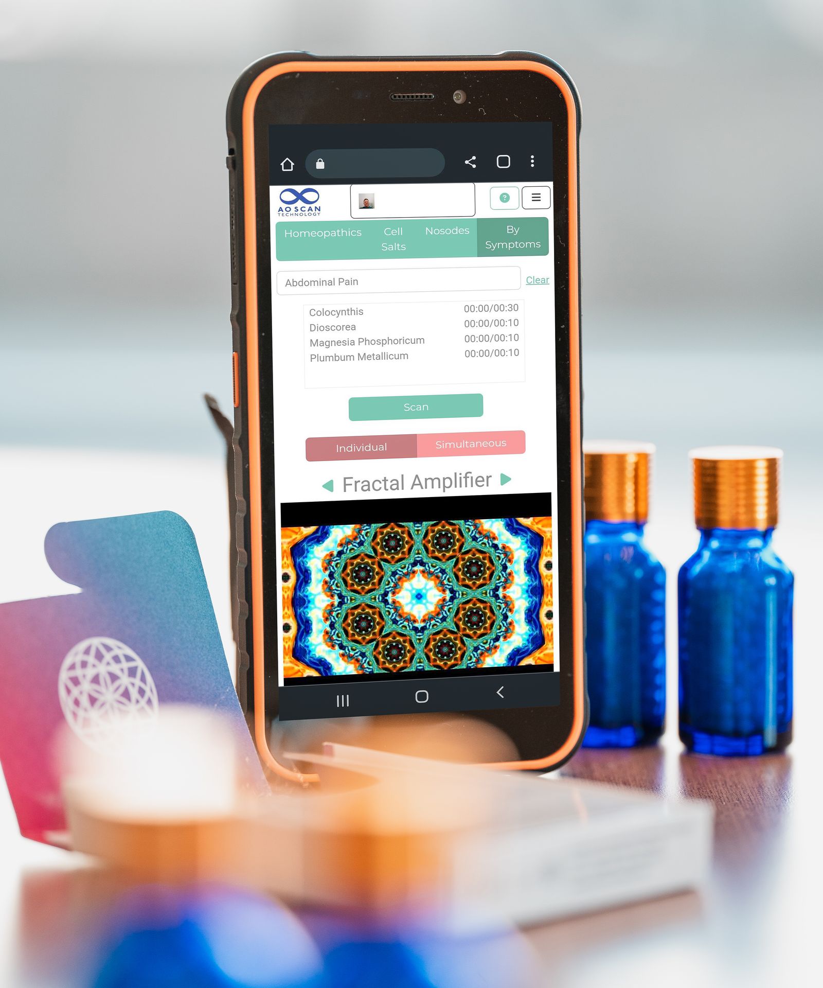 Gratis online demonstratie AO Scan en het gebruik van natuurlijke ...